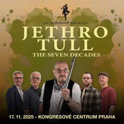 Jethro Tull / Kongresové centrum Praha / 17.11.2025- Praha- Kongresové centrum Praha, 5. května ...