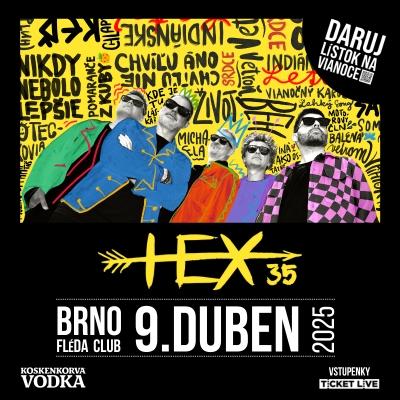 HEX 35 | Fléda Club Brno | TicketLIVE - Naživo je to nejlepší