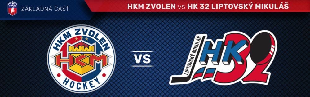 HKM Zvolen - HK 32 Liptovský Mikuláš | Tipos extraliga 2023/2024 28.01.2024 17:00 | TicketLIVE ...