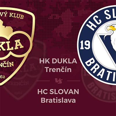 HK Dukla Trenčín vs. HC Slovan Bratislava | Tipos Extraliga | TicketLIVE - Naživo je to najlepšie