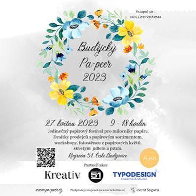 Budějcký Pa-peer 2023 | TicketLIVE - Naživo je to nejlepší