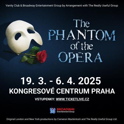 The PHANTOM of the OPERA / Kongresové centrum Praha / 29.03.2025 14:30 ...