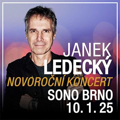 JANEK LEDECKÝ NOVOROČNÍ KONCERT 2025 / Hotel Palcát Tábor / 11.01.2025 ...
