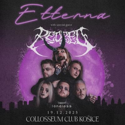 ETTERNA | REDZED | LANDLESS | TicketLIVE - Naživo je to najlepšie