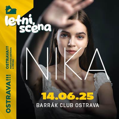 Nika - letní scéna / Barrák Music Club Ostrava / 14.06.2025 ...