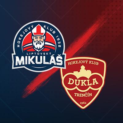 MHk 32 Liptovský Mikuláš - HK Dukla Trenčín / Tipos extraliga | TicketLIVE - Naživo je to najlepšie