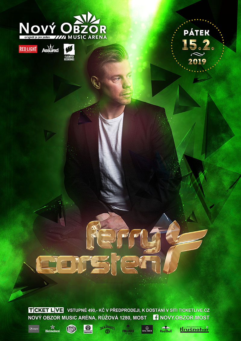 FERRY CORSTEN LIVE SHOW! | TicketLIVE - Naživo je to nejlepší